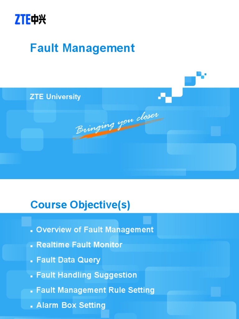 Telecom Fault Management Overview | PDF | Icon (Computing) | Menu ...