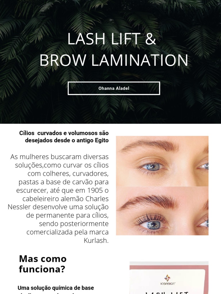 Lash Lifting Apostila | PDF | Cabelo