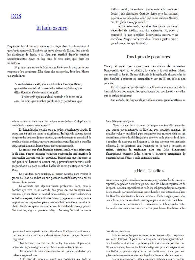 2 El Lado Oscuro | PDF