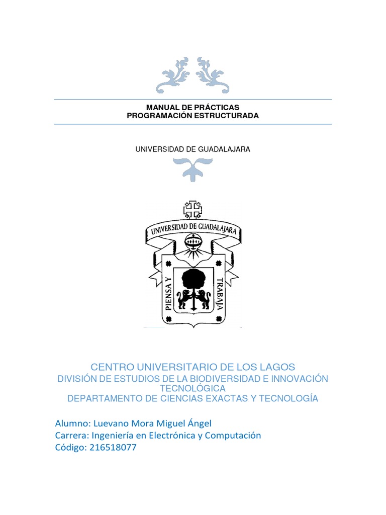 Practica 3 | PDF | Lenguaje de programación | C