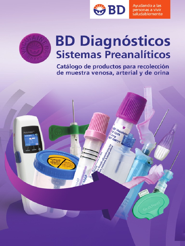 BD Vacutainer Catalogo | PDF | Coagulación | Sangre