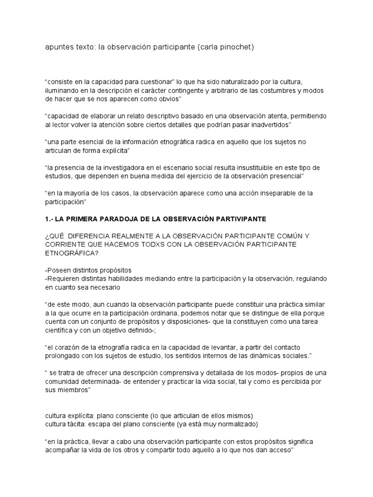 Resumen y Apuntes Textos Antropo | PDF | Etnografía | Antropología