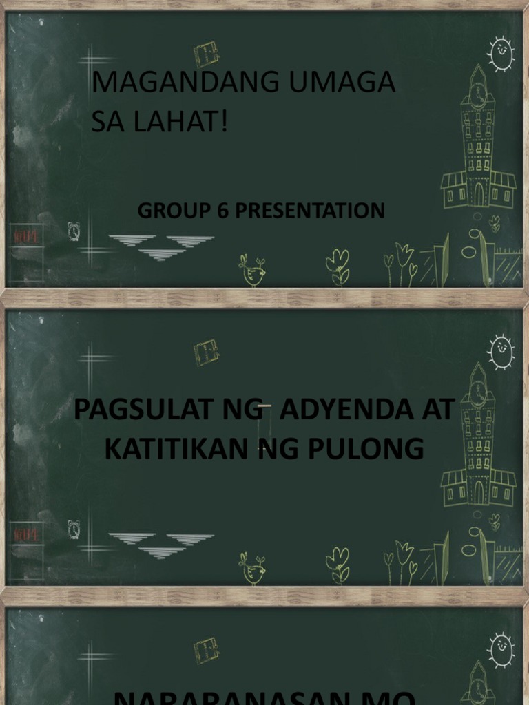 Filipino Reporting (MAKP) | PDF