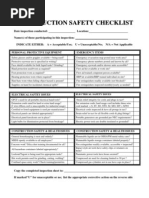 Hand Tool Inspection Checklist | PDF