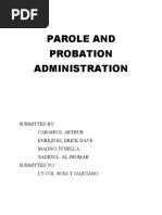History of Probation in The Philippines | PDF | Probation | Parole