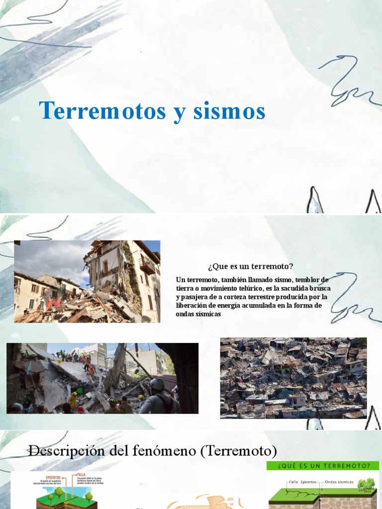 TERREMOTOS | PDF