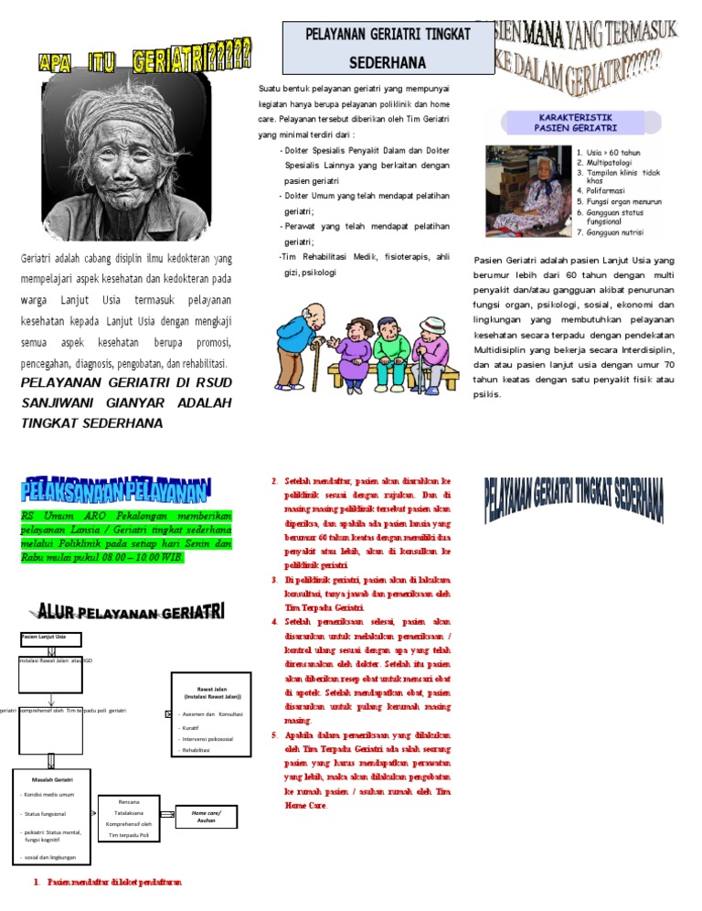 Leaflet Geriatri | PDF