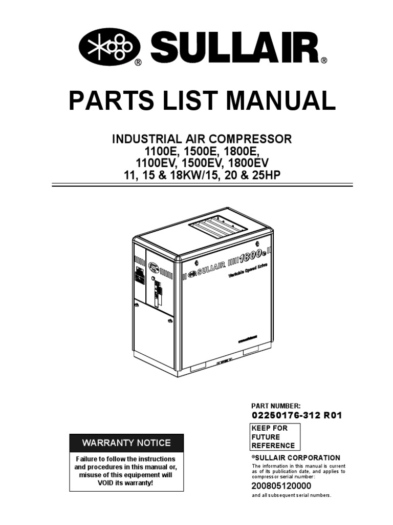 Manual Compresor 1812 | PDF | Screw | Valve
