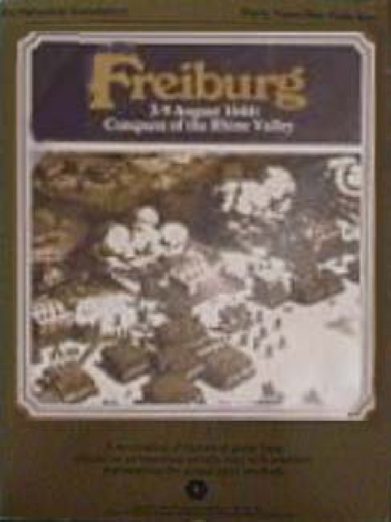 SPI - Thirty Years War - Freiburg | PDF