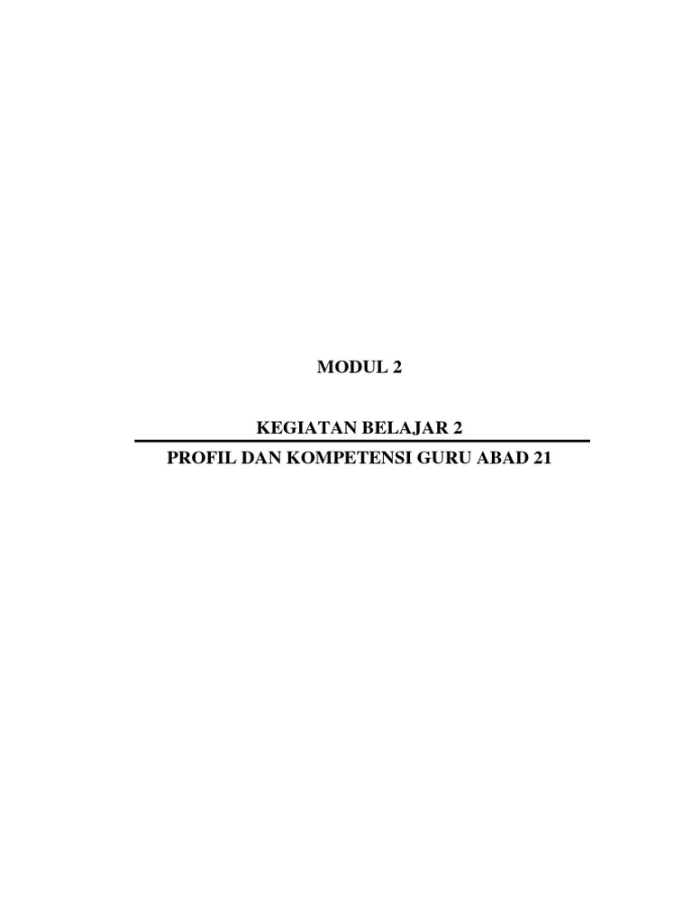 Rangkuman Modul 2 Pedagogi | PDF