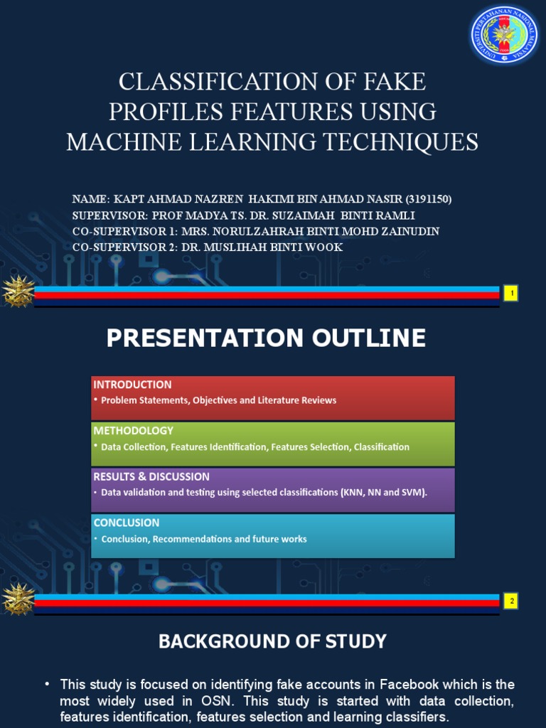 Slide Viva Detection Fake Account Using Machine Learning 20 - 1830!10 ...