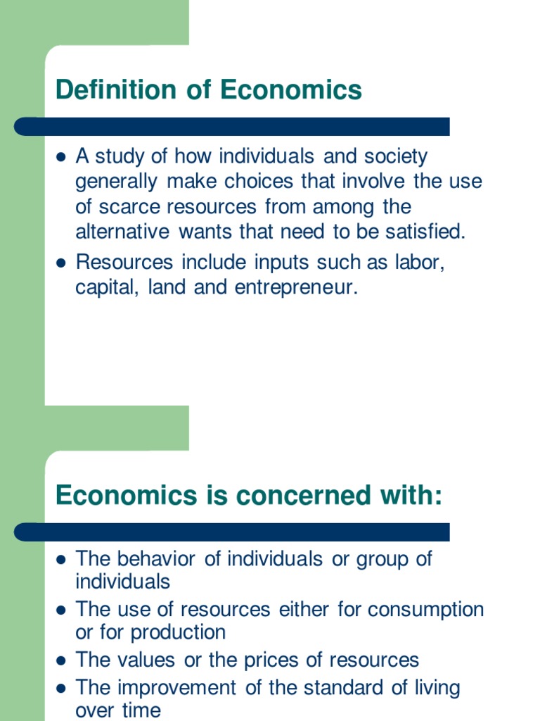 Introduction Applied Economics Pdf Economics Macroeconomics