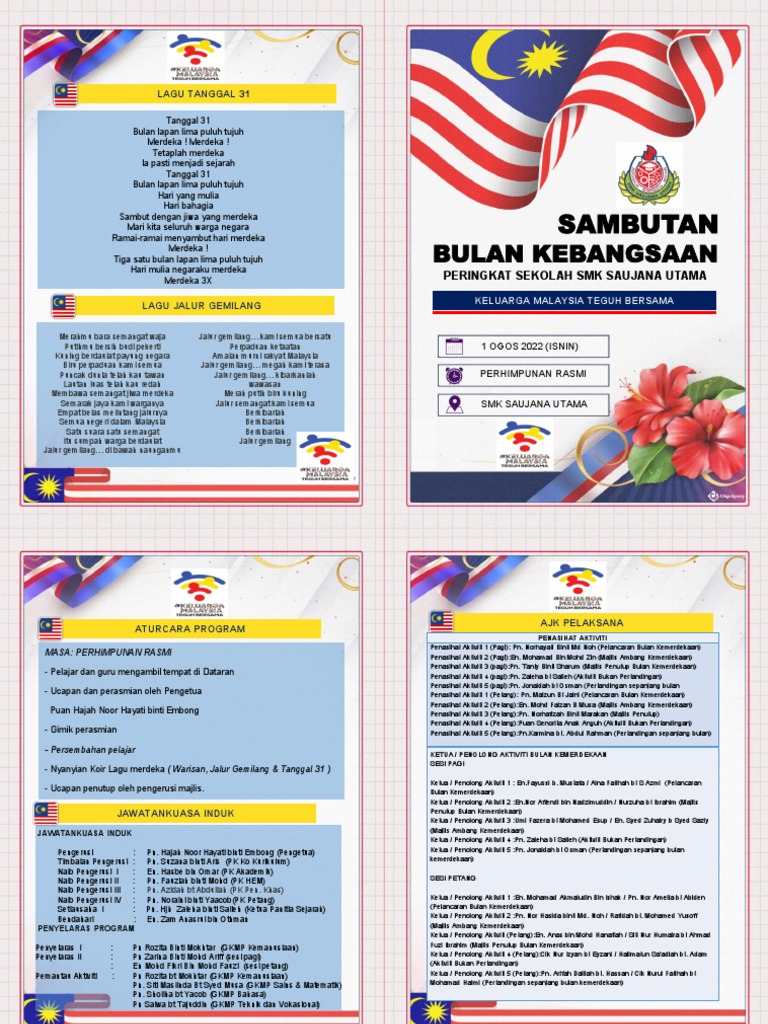 Buku Program Hari Kemerdekaan 2022 | PDF