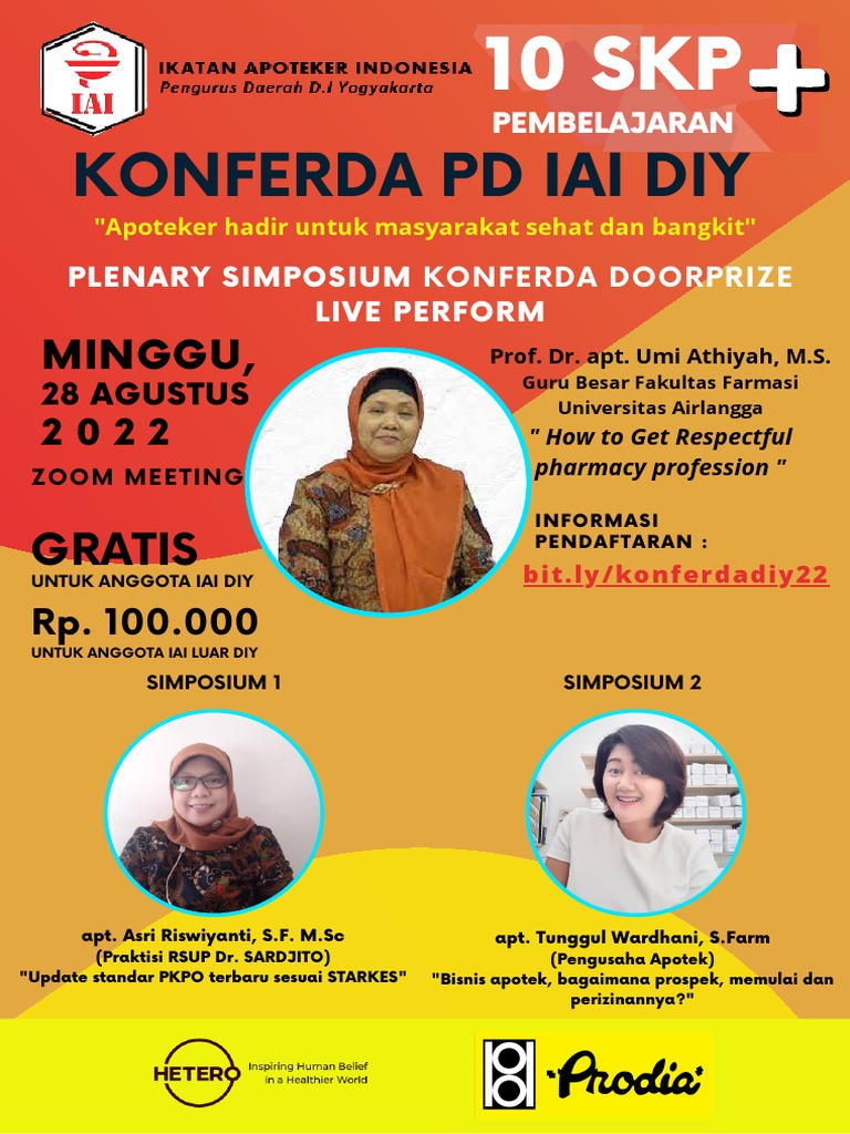 Konferda PD IAI DIY 2022: Simposium & SKP | PDF