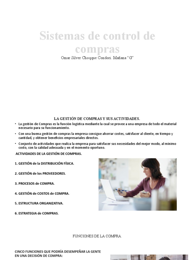 Sistemas de Control de Compras | PDF | Comportamiento | Economias