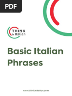 Italian For Beginners A1 | PDF | Grammar | Italian Language