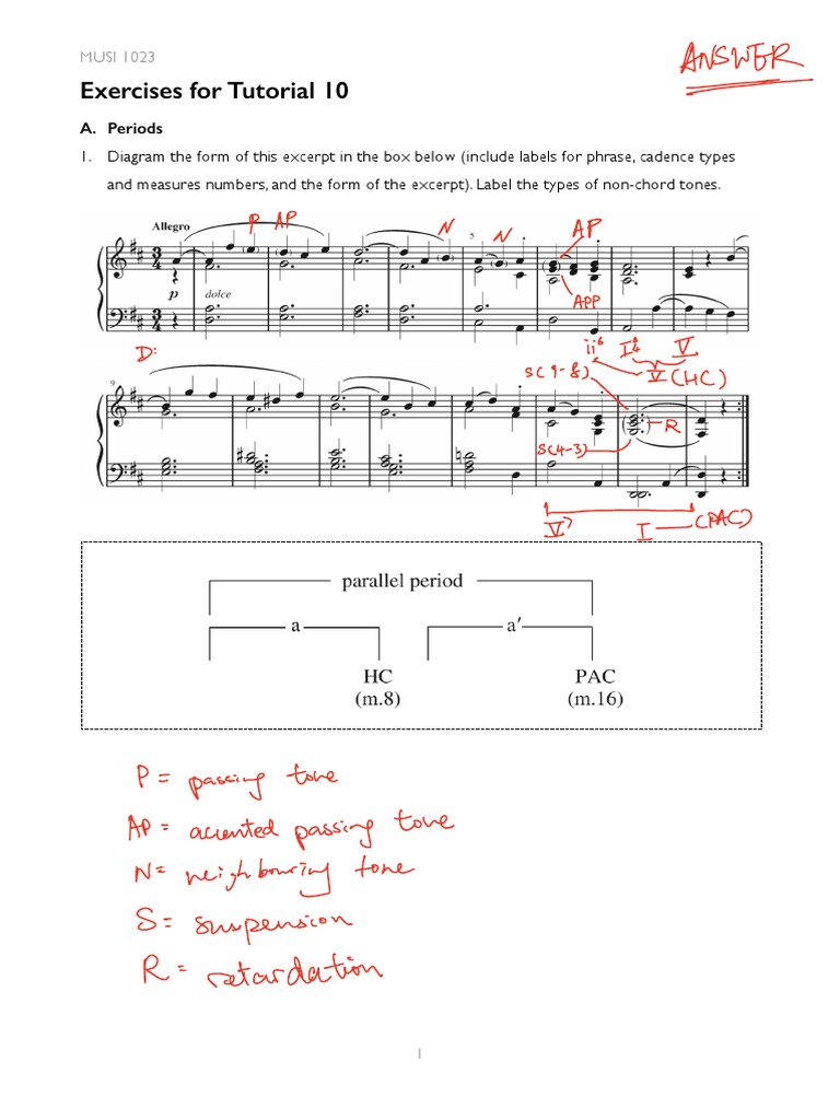 Answer - Exercises For Tutorial 10 | PDF