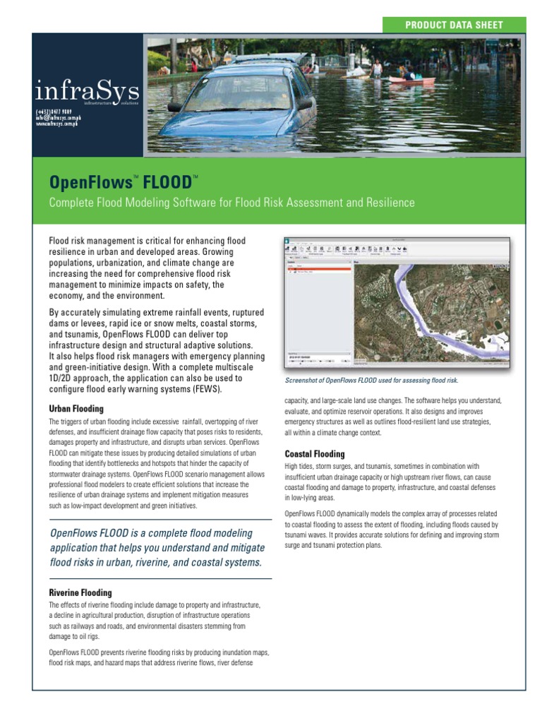 OpenFloows Flood Connect Edition | PDF | Flood | Earth Sciences