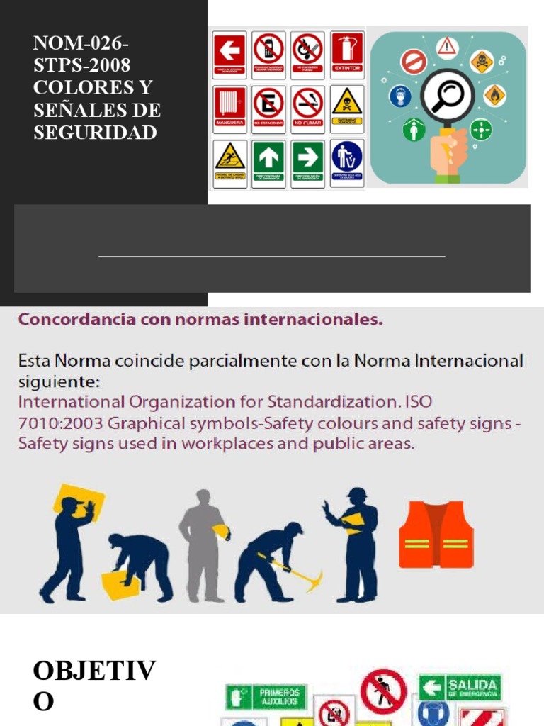Nom-026-Stps-2008 Colores y Señales de Seguridad | PDF | Color | Gases