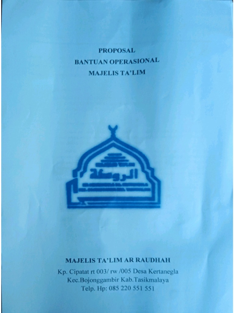 Majelis Taklim Ar Raudhah | PDF