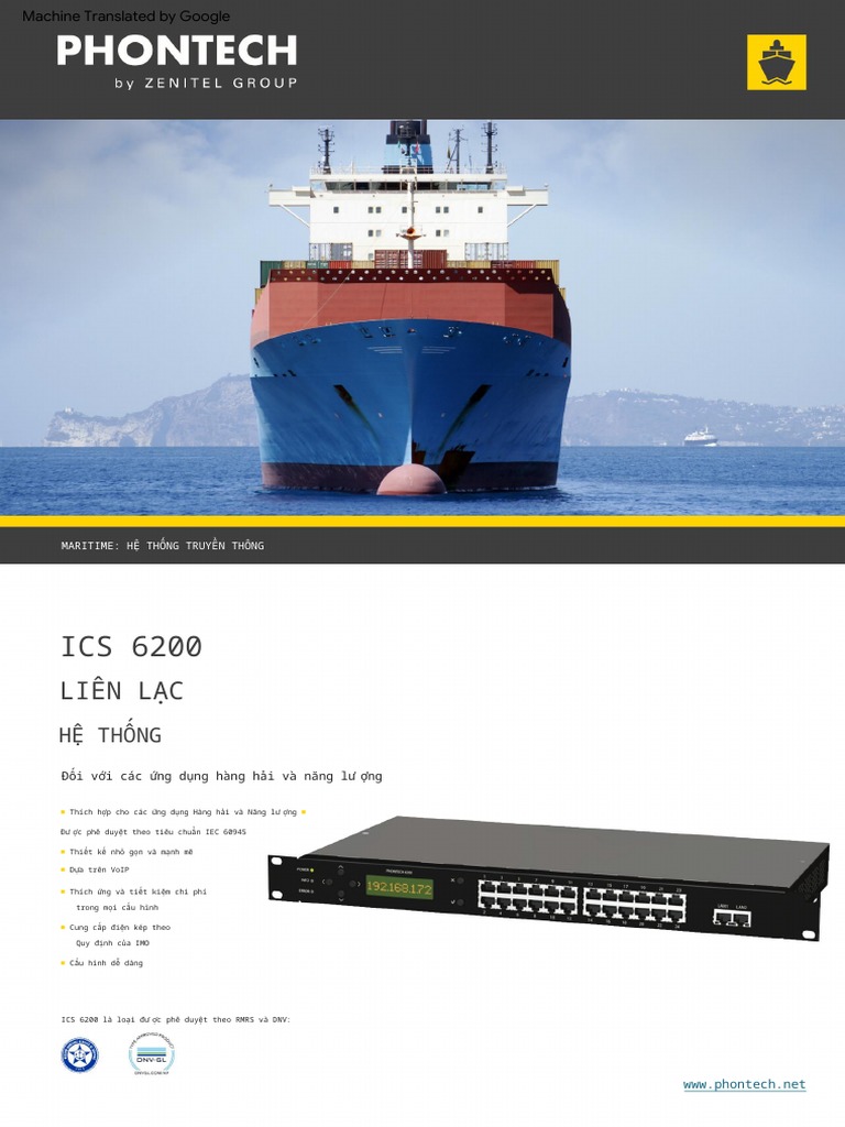 VN ICS-6200-brochure | PDF