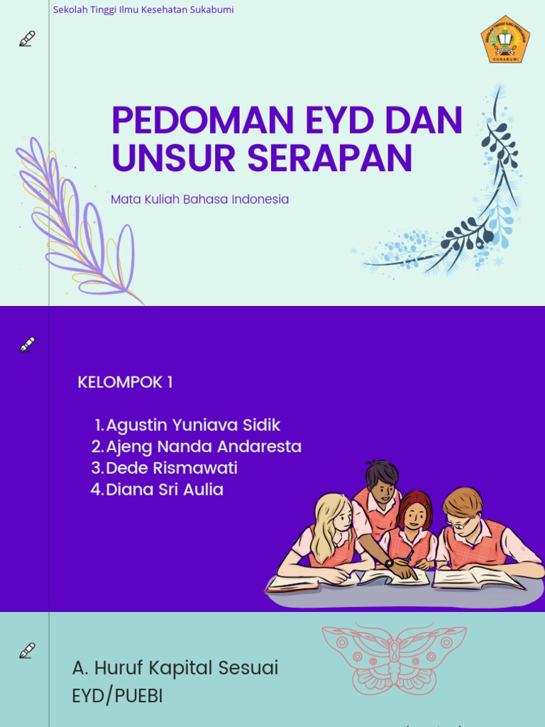 Pedoman Eyd Dan Unsur Serapan | PDF