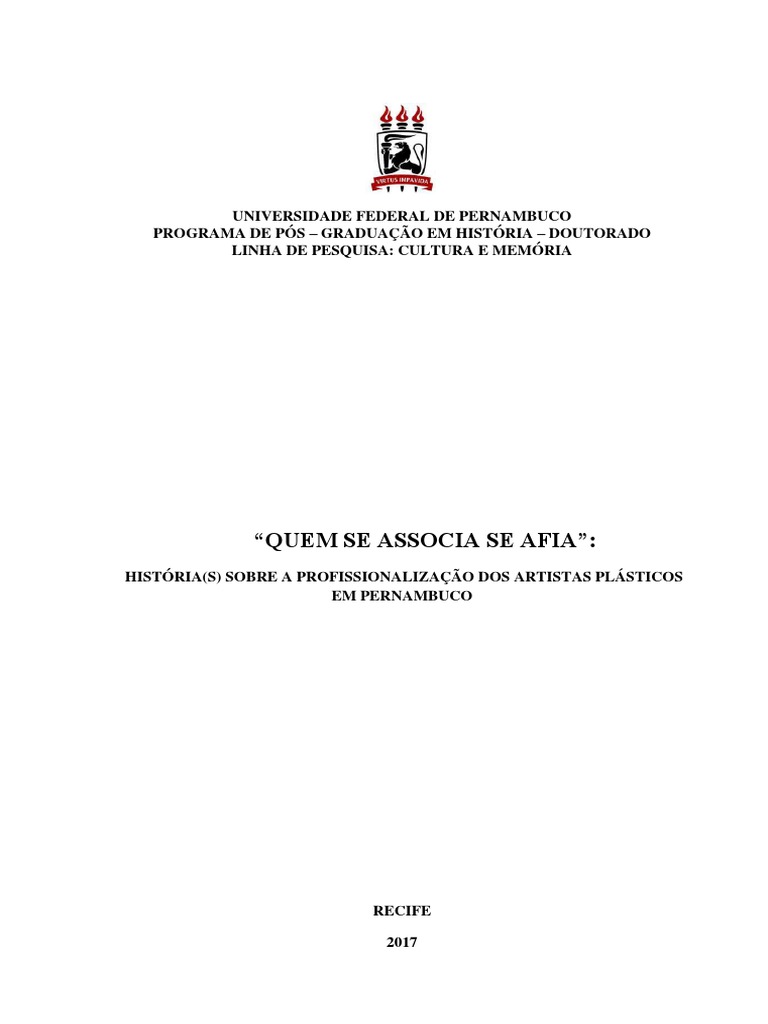 TESE José Bezerra de Brito Neto | PDF | Sociologia | Brasil