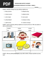 Miyembro NG Pamilya (Worksheet) | PDF