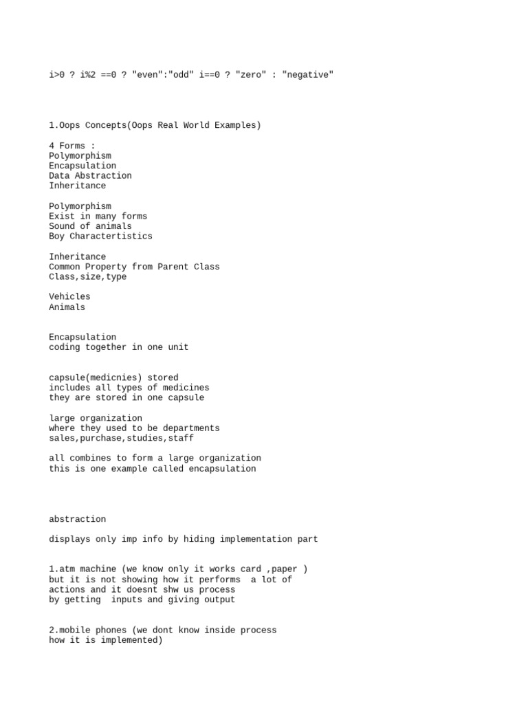 Preparation | PDF | Inheritance (Object Oriented Programming) | Class (Computer Programming)