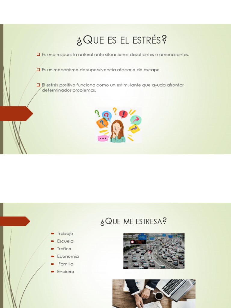 Que Es El Estres. | PDF