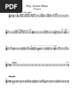 Mellophone Fingering Chart For Mellophone Instrument | PDF