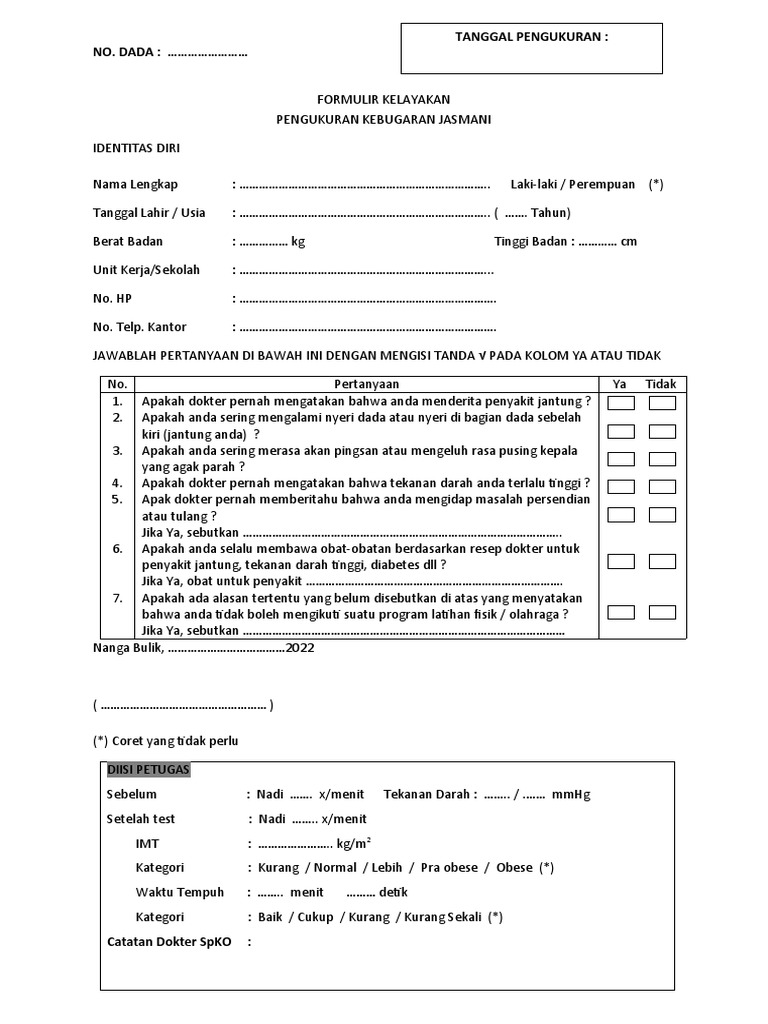 Formulir Kelayakan | PDF Formulir Kelayakan | PDF