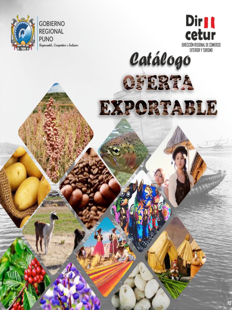 Catalogo-Oferta-Exportable-Region-Puno-2020 | PDF | Quinua | café