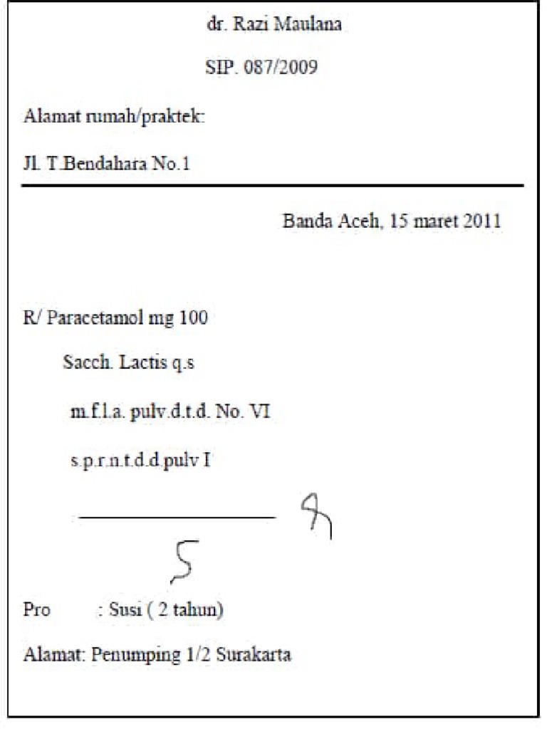 Dokumen-Resep Obat | PDF