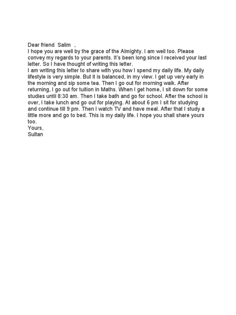 Dear Friend | PDF