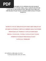 Surat Pernyataan PDN (Template) | PDF