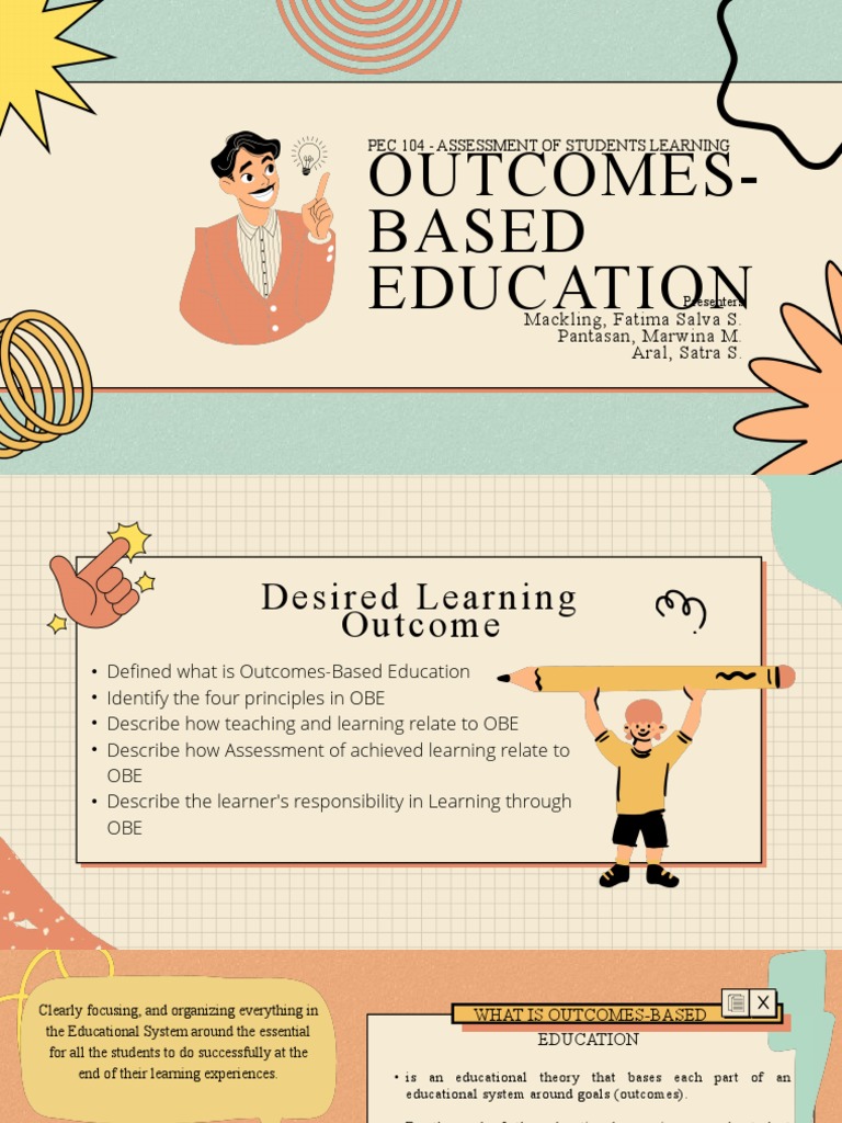 Principles of Outcome-Based Education | PDF | Educational Assessment ...