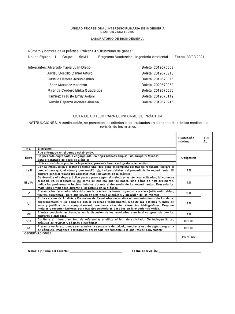 Reporte P4 Bioingeniería | PDF | Tubo vacío | Convección