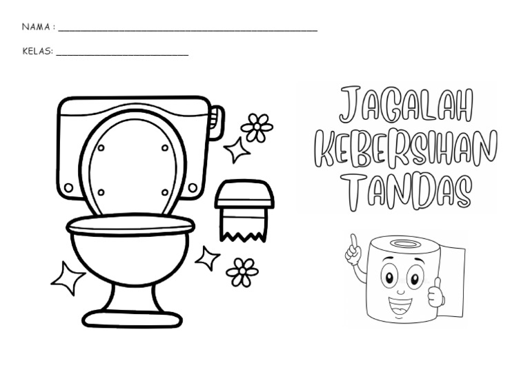 Mewarna Tandas Tahun 3 | PDF