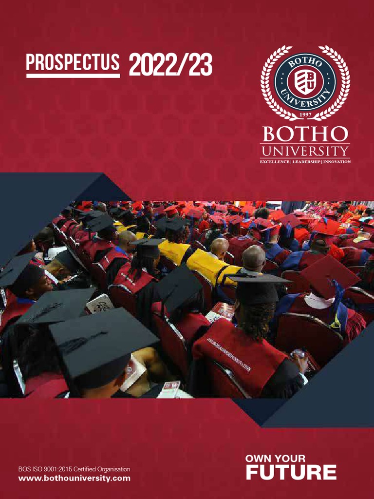 BOTSWANA PROSPECTUS 2022 - Compressed 1 | PDF | Educational Technology | Distance Education