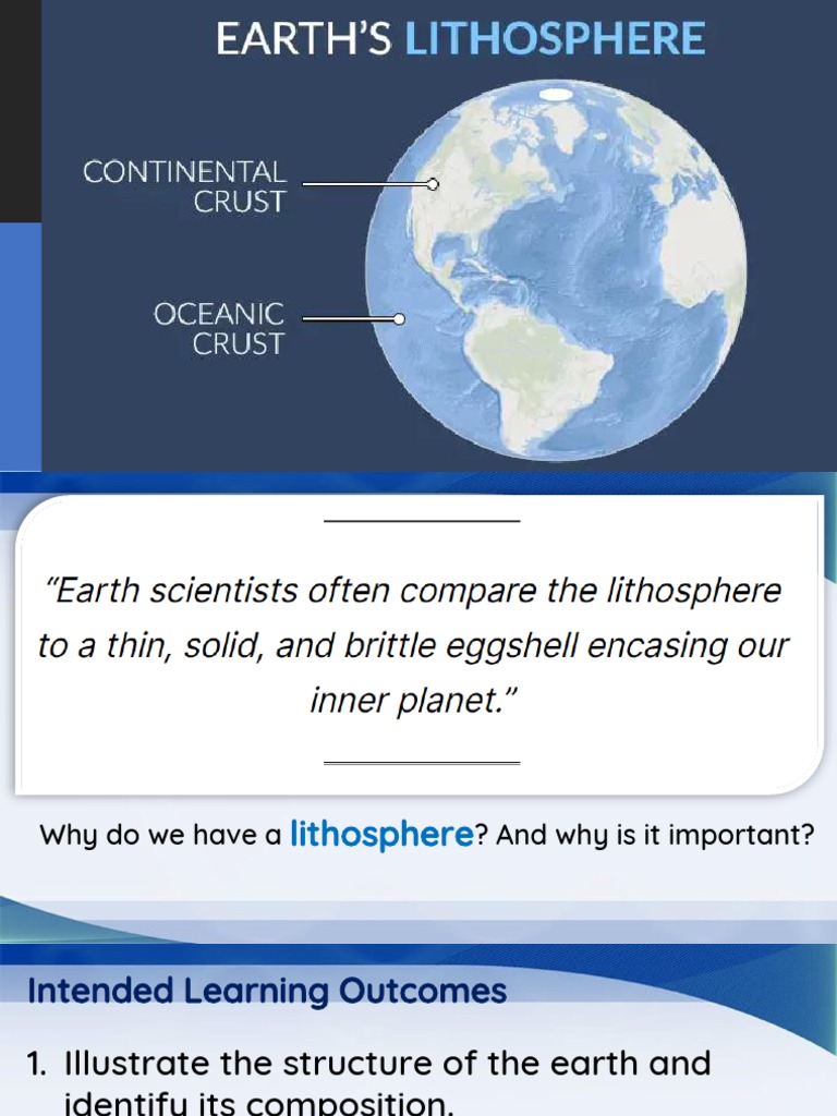 Lecture 3 Lithosphere | Download Free PDF | Plate Tectonics | Rock ...