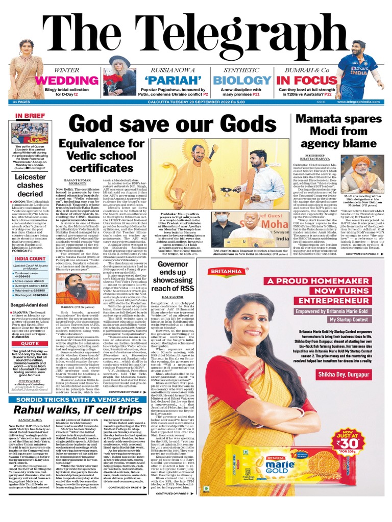 The Telegraph 20-09 | PDF