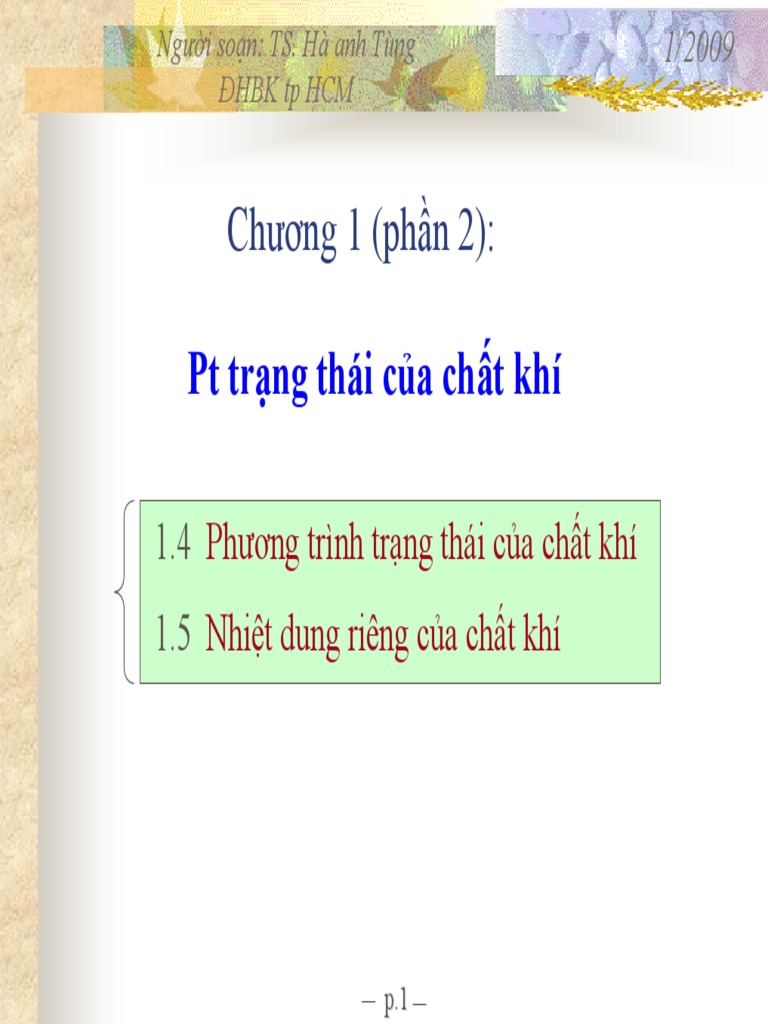 C1 - 2 - PT Trang Thai KLT | PDF