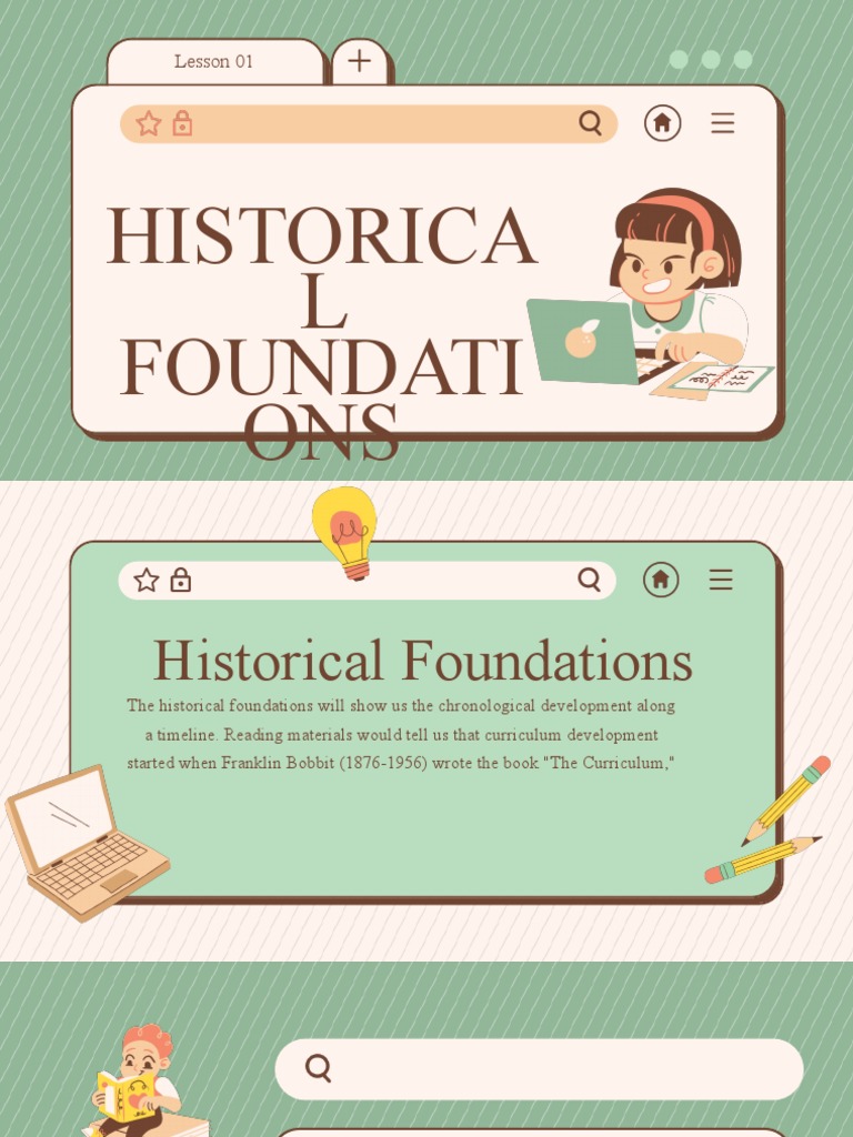 Historical Foundations of Curriculum | PDF | Curriculum | Cognitive Science