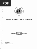 DEWA Cable Chart | PDF | Electrical Wiring | Building Engineering