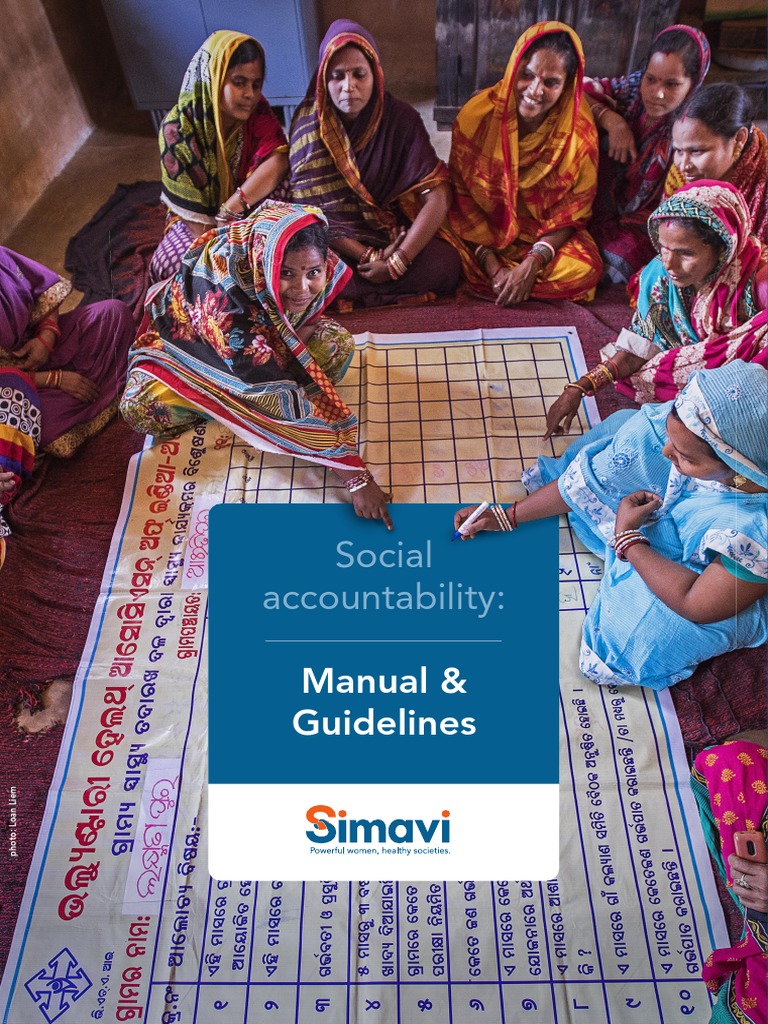 Simavi Social Accountability Online Manual | PDF | Accountability | Wash