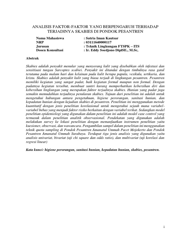 Proposal - Satria Iman Kautsar | PDF