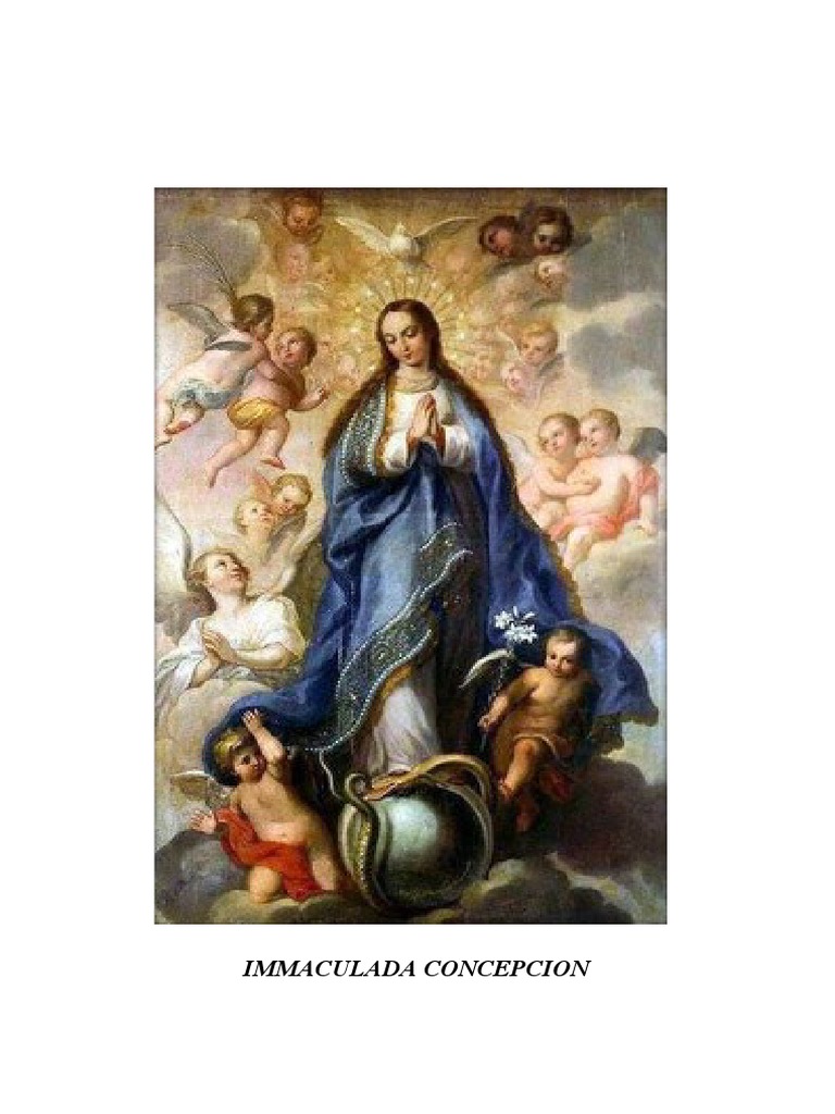 Pagsisiyam Patungkol Sa Kalinis Linisang Paglilihi Kay Ginoong Santa ...