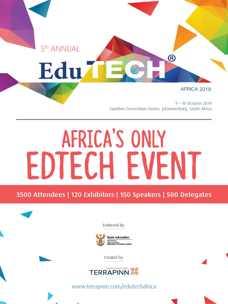 Edutech Africa 2019 Exhibitor Brochure | PDF | Educational Technology | Learning