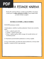 Vaje Z Rešitvami Priredja Podredja | PDF